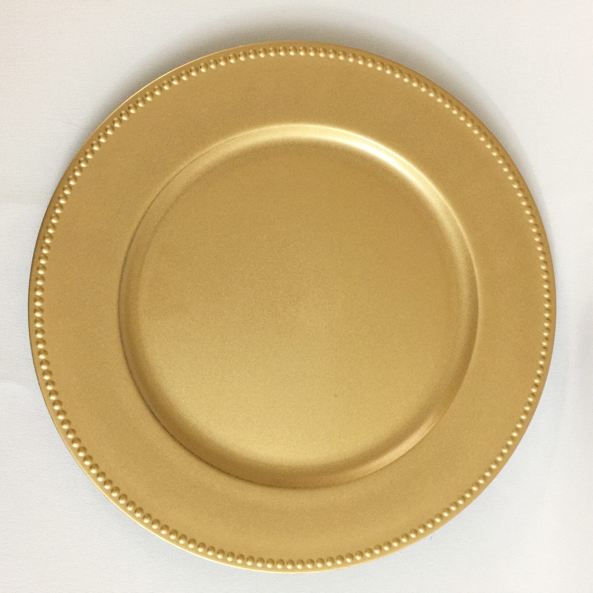 Orion Gold Plate Charger Rental | VintageBash